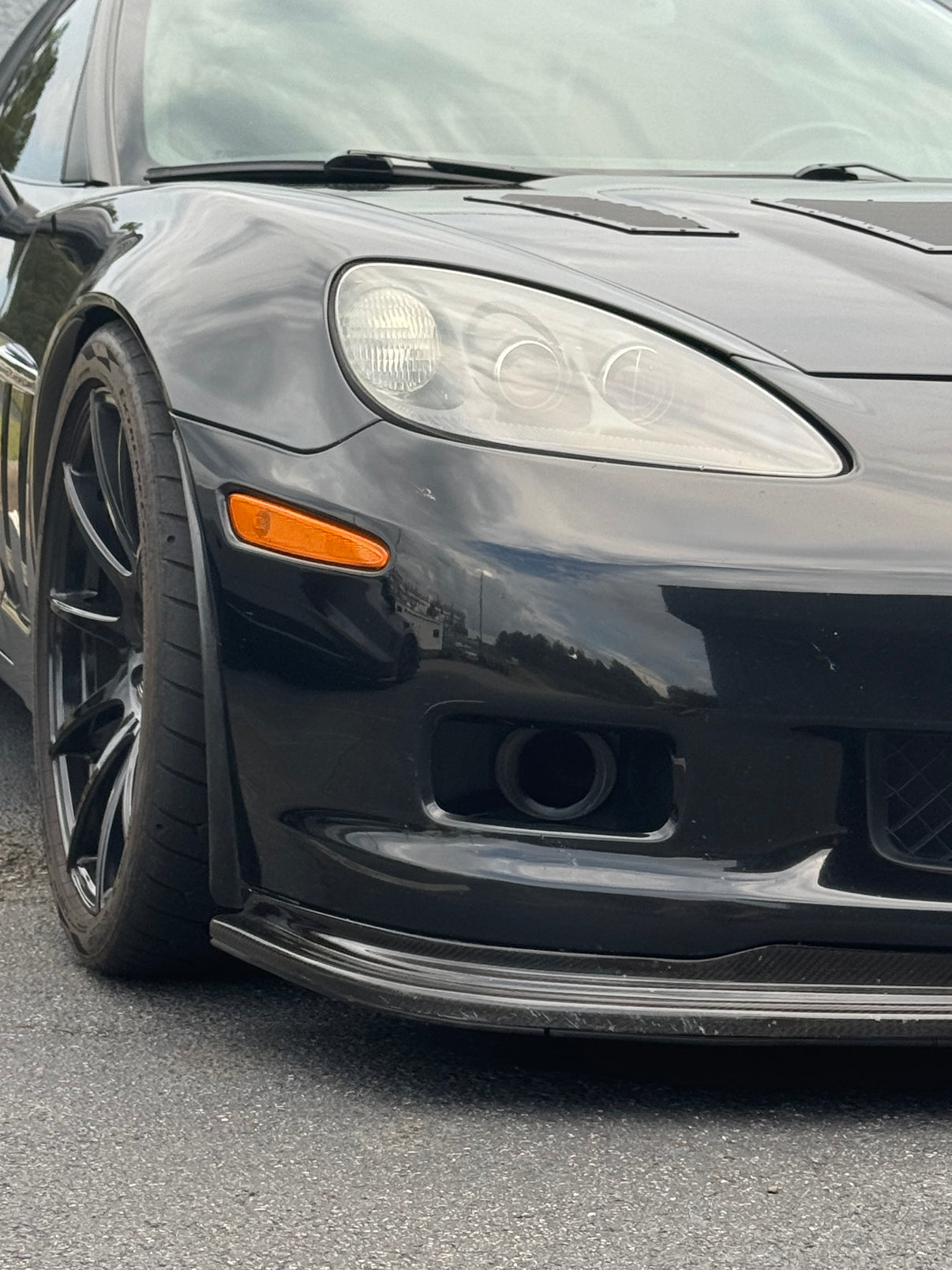 C6 Corvette Widebody bolt-in brake cooling duct – Clegg Performance Designs
